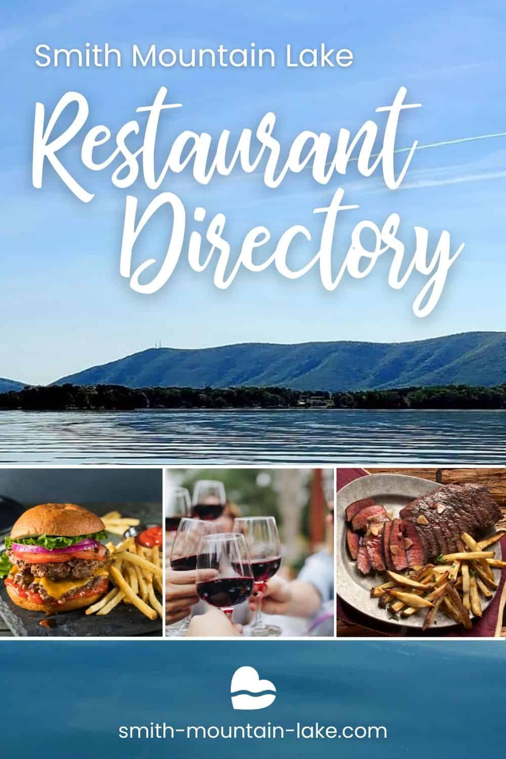 Smith Mountain Lake Restaurants - Local Directory [2025]